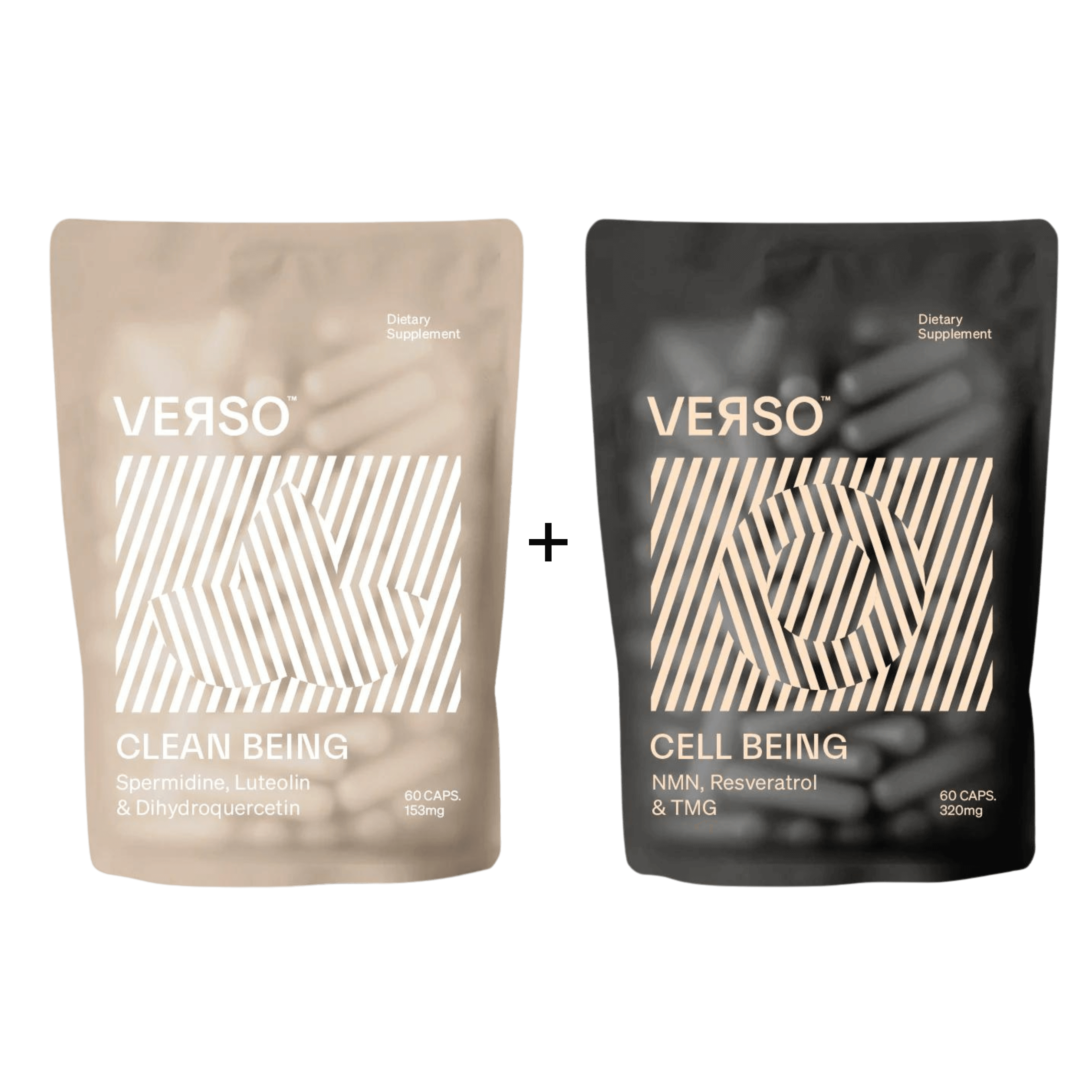 VERSO CELL BEING NMN + CLEAN BEING SPERMIDINE – Keto Brainz Nootropics